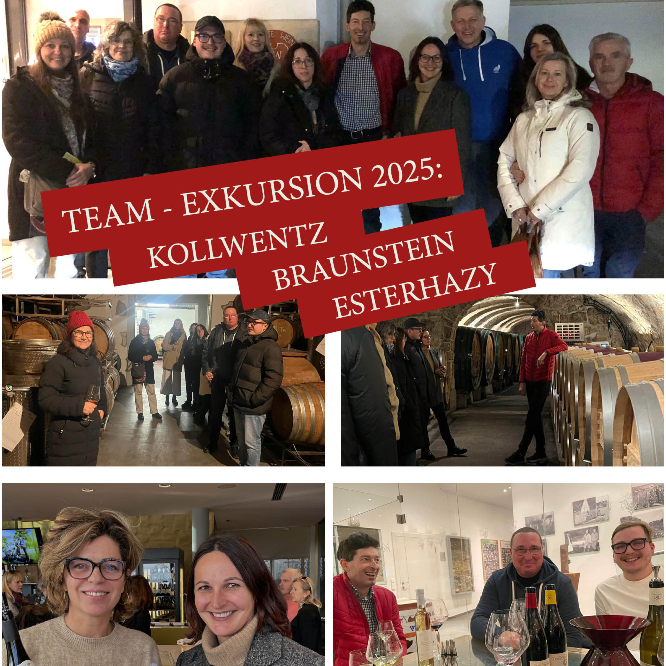 Team-Exkursion - Weingut Silvia Heinrich, Burgenland